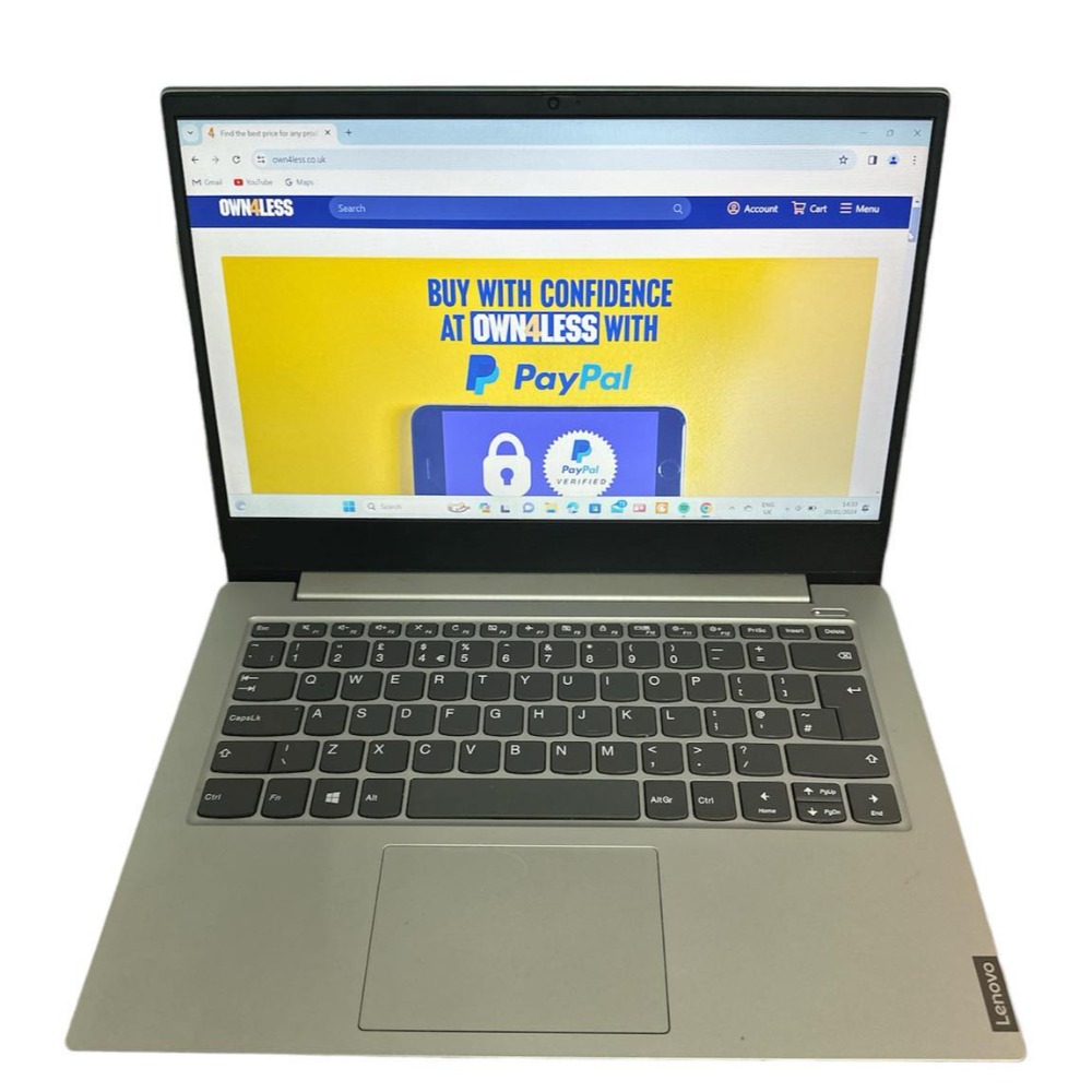 Pre-owned Lenovo IdeaPad S340 15.6" (256GB, AMD Ryzen 5, 2.1 GHz, 8GB) Laptop - Own4Less